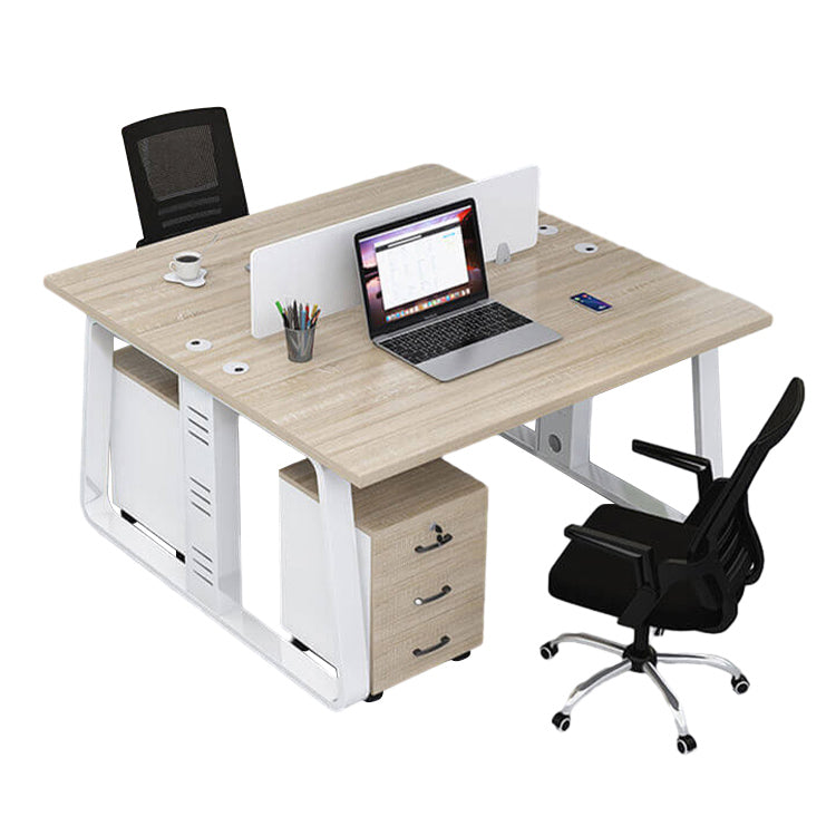 Fully Upgraded Flexible Combination Face to Face Two Person Desk – Anzhap