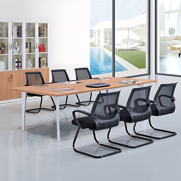 Small Wooden Conference Table Negotiating Table Office Desk – Anzhap