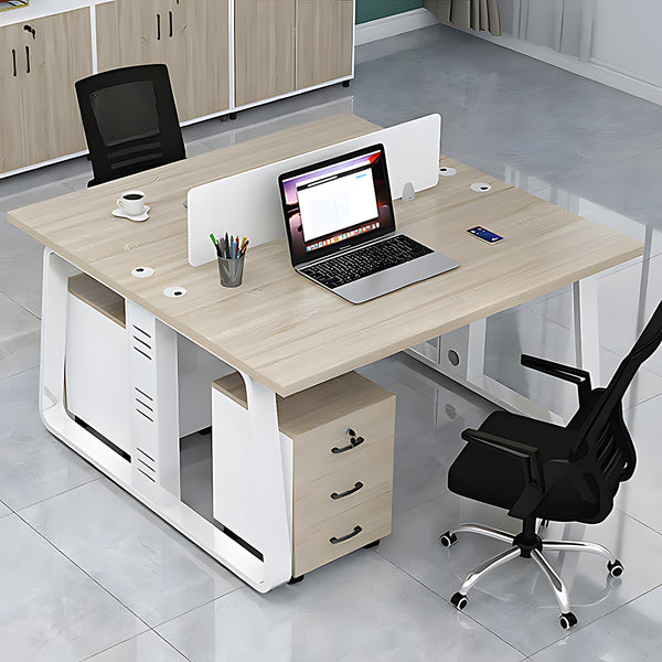 Fully Upgraded Flexible Combination Face to Face Two Person Desk – Anzhap