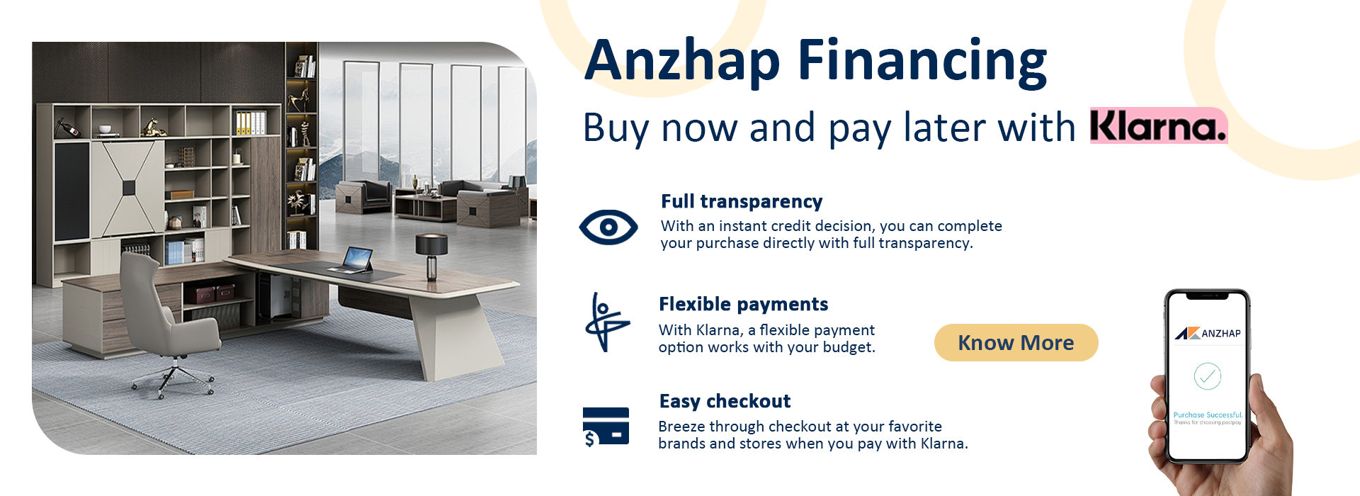 Anzhap Furniture: Ease Your Office, Ease Your Work