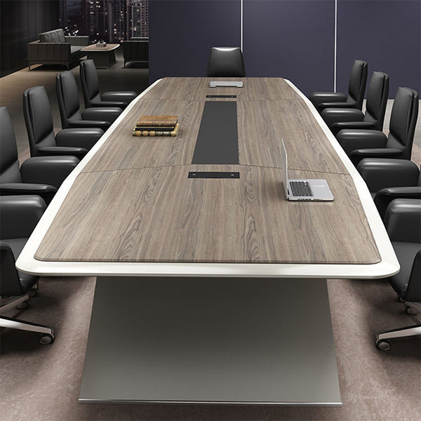 Simple Modern Large Conference Table for Multiple People – Anzhap