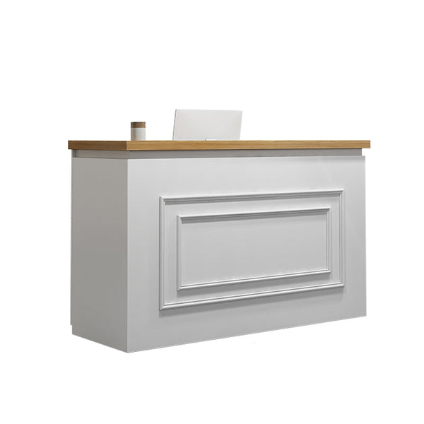 Scandinavian Minimalist Modern Small Reception Desk – Anzhap